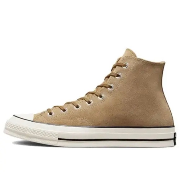 Converse | Shoes | Rare Converse Chuck Taylor 7 Hi Brown White Men Sand ...